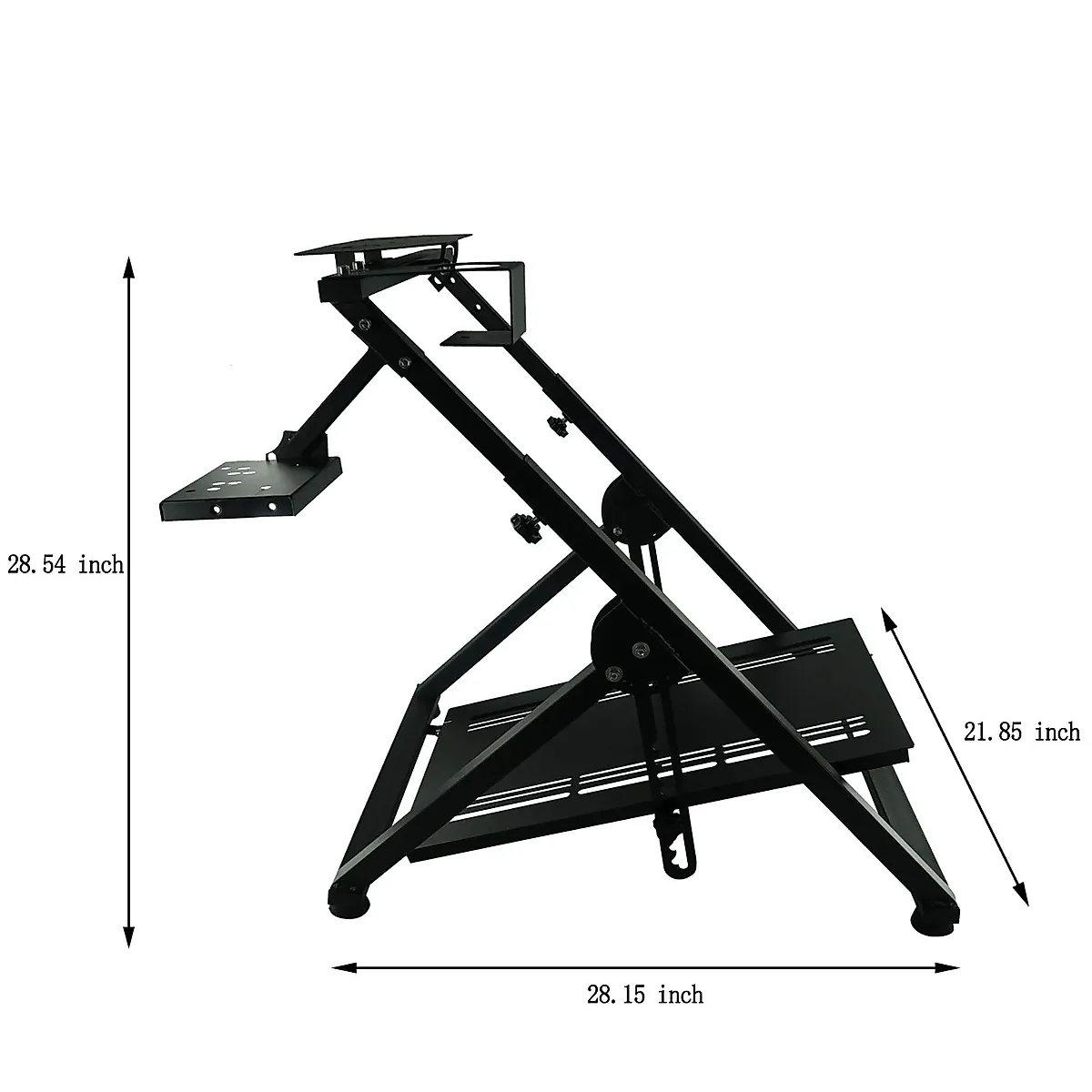 P PBAUTOS G920 Racing Steering Wheel Stand with Cup Holder for Logitech G27/G25/G29/G920 Gaming Racing Simulator Wheel Stand, Without Wheel, Shifter and Pedals