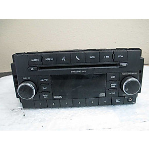 Audio Compatible with Equipment Radio Am-fm-cd Fits 08-11 Compatible with Liberty Nitro P05091228AD 05091228AD