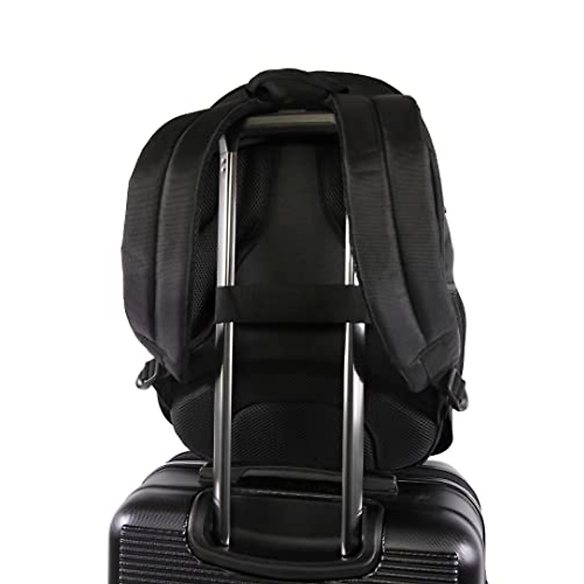 Nautica Ensign Business Backpack, Black, One Size