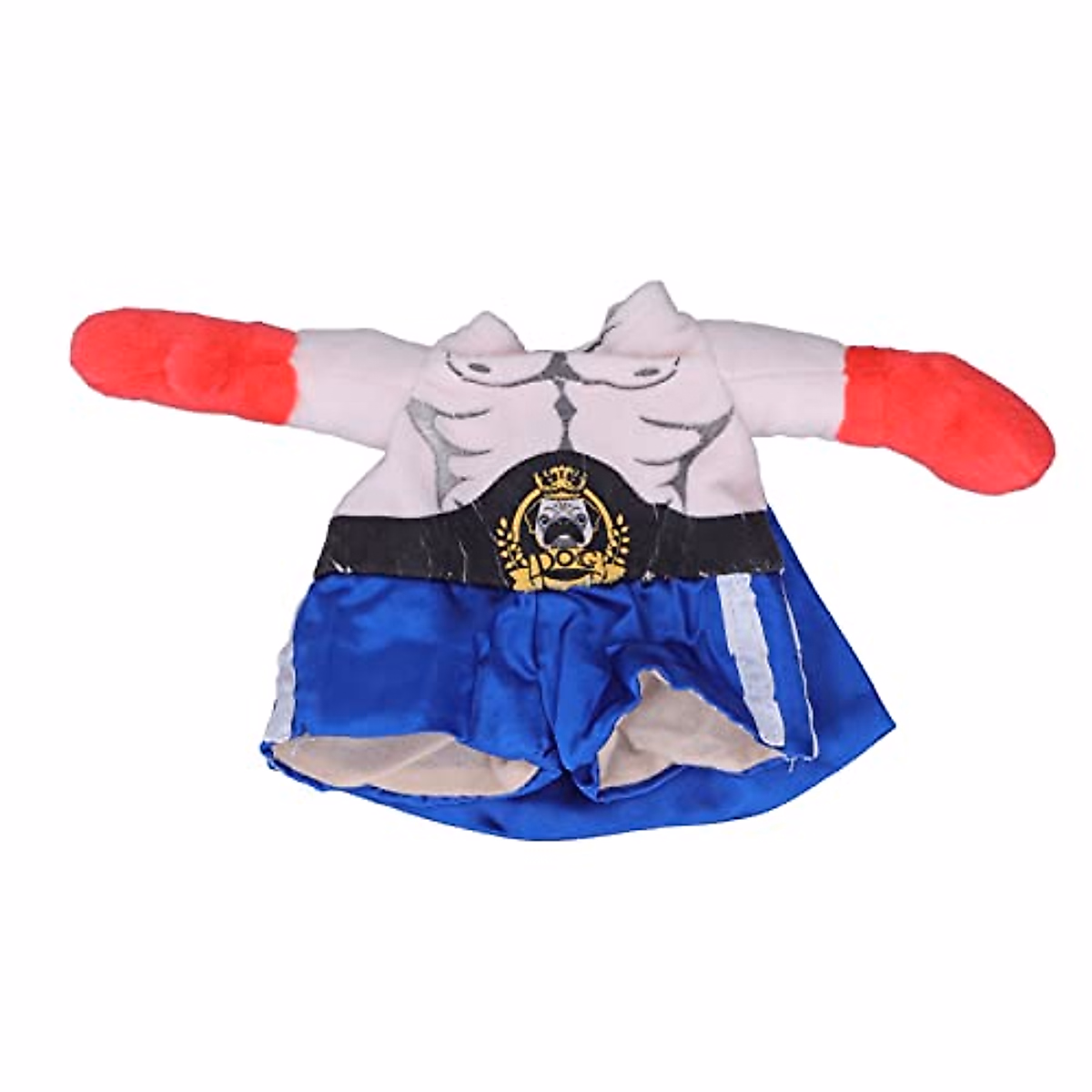 Zerodis Dog Clothes Dog Costume Halloween Costumes, Funny Clothing Cat Dog Boxing Suit Dog Cosplay Costume