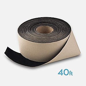 Black-Felt-Tape-Enhancing-Projector Felt Tape Border for DIY Projector Screen Borders 2 inch x 40 feet -Absorbs Light, Brightens Image