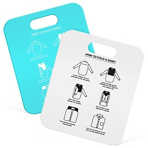 T Shirt Folder Board 2pcs Shirt Folding Board Sturdiness Clothes Folder T Shirt Folder Clothes Folding Board Plastic Laundry Folder Home Storage Tool for Adults Wrinkle