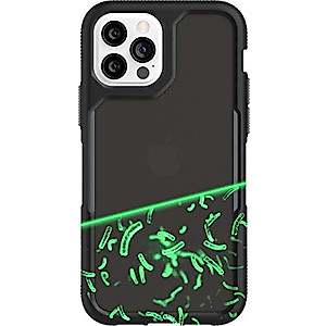 Griffin Survivor Endurance GIP-056-BKG Protective Case for iPhone 12 & 12 Pro - Black/Grey