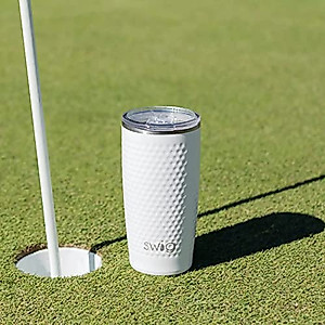 Swig Life 22oz Triple Insulated Highball Tumbler with Lid, Dishwasher Safe, Double Wall, and Vacuum Sealed Travel Coffee Mug Tumbler in Blacksmith