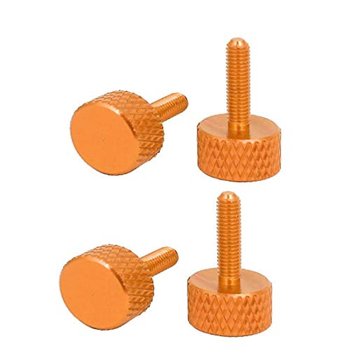 New Lon0167 Computer PC Featured Graphics Card Knurled reliable efficacy Head Thumb Screws Gold Tone M3x12mm 4pcs(id:105 4c e2 0f4)