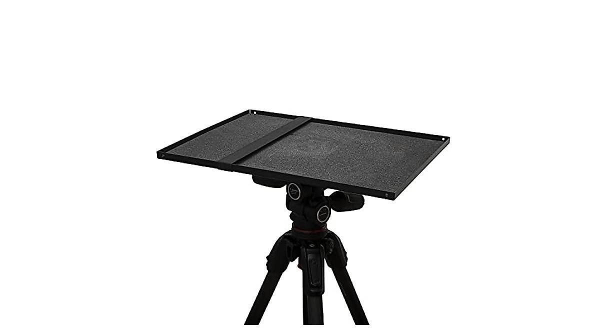 Tripod Tray Attachment: Laptop, Projector & Equipment Platform