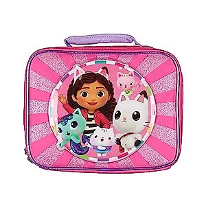 AI ACCESSORY INNOVATIONS Gabby's Dollhouse Kids Lunch Box Pandy Paws and Kitty Friends Insulated Lunch Bag
