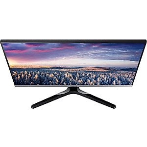 Samsung - 24" LED FHD AMD FreeSync Monitor with Bezel-Less Design (HDMI, D-sub) - Black