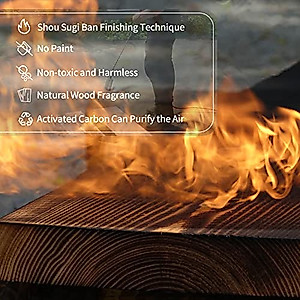 Floating Shelves - 36 inch Solid Wood, Wall Shelf, Shelves for Wall Decor, Natural Rustic Farmhouse Solid Wood with Invisible Brackets, for Bathroom, Bedroom, Kitchen, Office, Living Room Decor