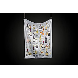 Wine Folly Microfiber Wine Glass Polishing Cloth Variety Pack Bundle - Large Size (21" x 28")