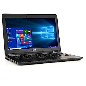 Dell Latitude E7250 Ultrabook 12.5 Inch Business Laptop - Intel Dual Core i7-5600U up to 3.2GHz, Intel HD 5500, 16GB DDR3 RAM, 512GB SSD, FP Reader, HDMI, WiFi, Windows 10 Pro (Renewed)