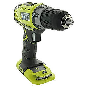 Ryobi P208 One+ 18V Lithium Ion Drill/Driver with 1/2 Inch Keyless Chuck (Batteries Not Included, Power Tool Only)