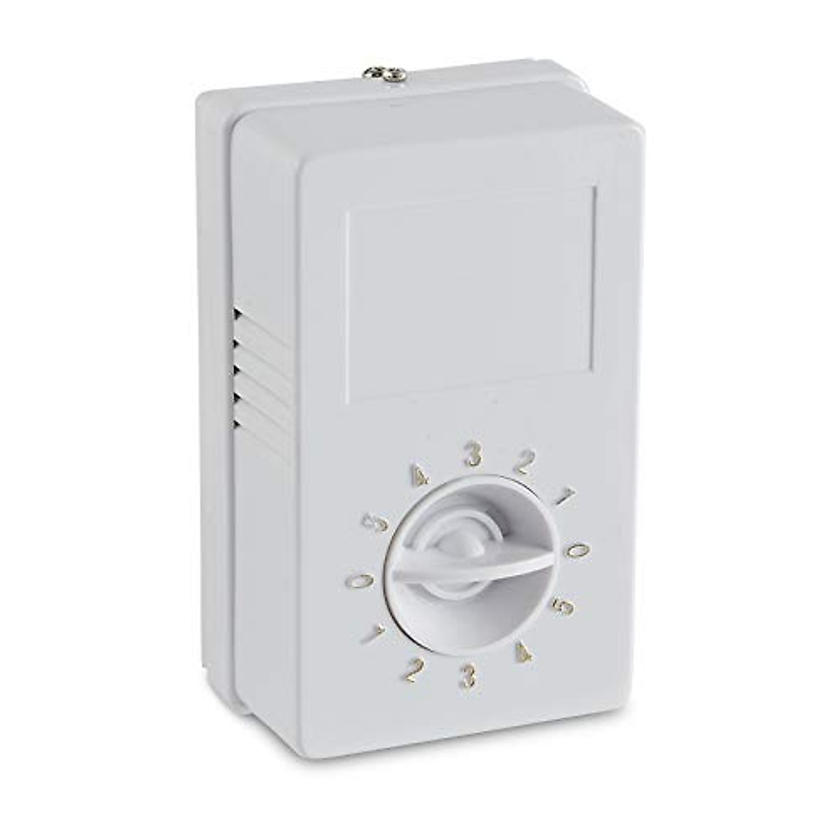 Amazon Basics 56-Inch Industrial Style Ceiling Fan - Includes Wall Control - Three Steel Blades, Brush Nickel Finish