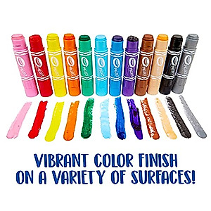 Crayola Project: Quick Dry Paint Sticks 12ct [Amazon Exclusive]