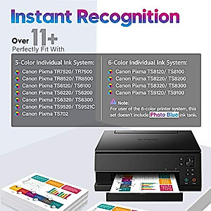 ONLYU Compatible Ink Cartridge Replacement for Canon 280 281 PGI 280 XXL CLI 281 XXL for PIXMA TR8520 TR7520 TS6120 TS6220 TS6320 TS8120 TS8220 TS9120 TS9520 TS9521C TS702 Printer (10 Pack)