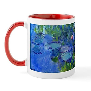 CafePress Monet Water Lilies Mug Ceramic Coffee Mug, Tea Cup 11 oz