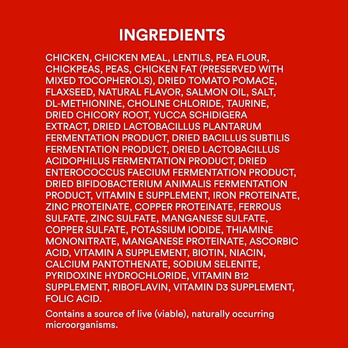 WholeHearted Grain Free All Life Stages Chicken & Pea Recipe Dry Dog Food 5 lbs.