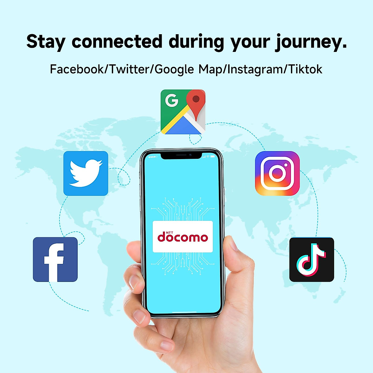 Japan Data ONLY SIM Card 15 Days | Unlimited Internet Data Prepaid SIM Card for iPhone and Android,High Speed Japan Data SIM Card for Travelling/Business