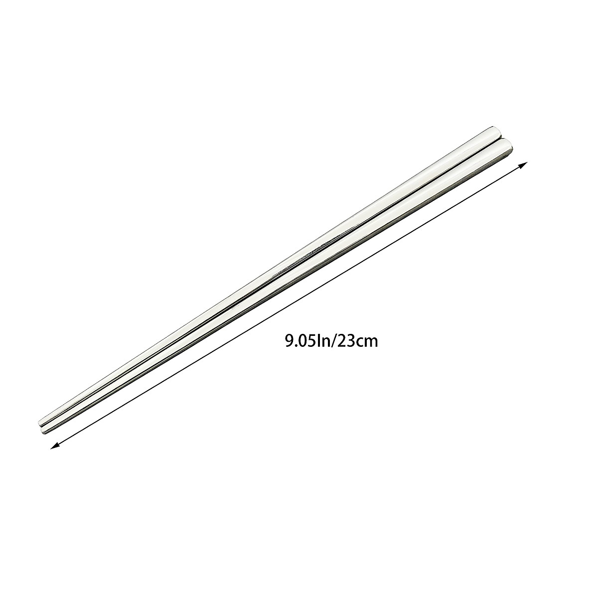 7 Pairs Multicolor Chopsticks Set, Reusable Stainless Steel Chopsticks, 304 Metal Japanese Chinese Style, Dishwasher Safe