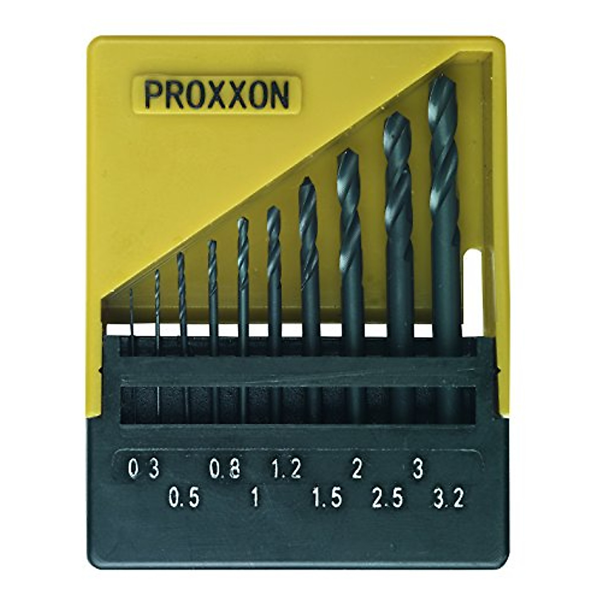 Proxxon HSS Twist Drill Set, 10 pcs.