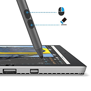Pen for Surface, 1024 Pressure, Eraser & Right-Click, Palm Rejection,2500 Working Hours for Surface Pro 11/10/9/8/7/6/5/4/3/X, Surface Go/Book 4/3/2/1, Surface Laptop Studio 6/5/4/3/2/1