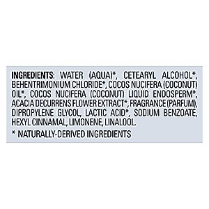 Love Beauty and Planet Silicone-Free Conditioner Volumizing Conditioner for Fine Hair Coconut Water and Mimosa Flower Refill Bottle for use with Reusable Aluminum Bottle 32 oz