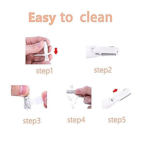 ZEXELLER Eyebrow Trimmer Facial Hair Trimmer for Women Electric Eyebrow Trimmer Epilator for Man Women