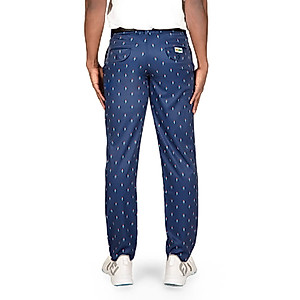 Tipsy Elves Men's Navy Blue Grand Finale Golf Pants Size Large