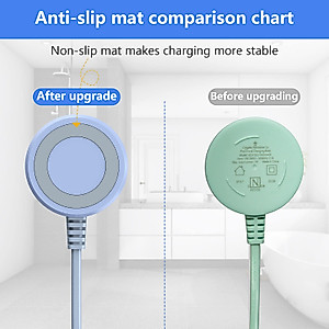 Lnauy Replacement Charger Base Compatible with Colgate hum Smart Electric Toothbrush Kit, Travel Charging Base for hum Sonic Toothbrush Power Adapter Cord