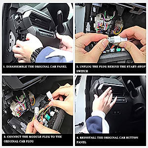 Auto Start Stop A Off Delete/Disable/Eliminator Cancel Device Cable Compatible with Subaru Series (for Forester 19-21)