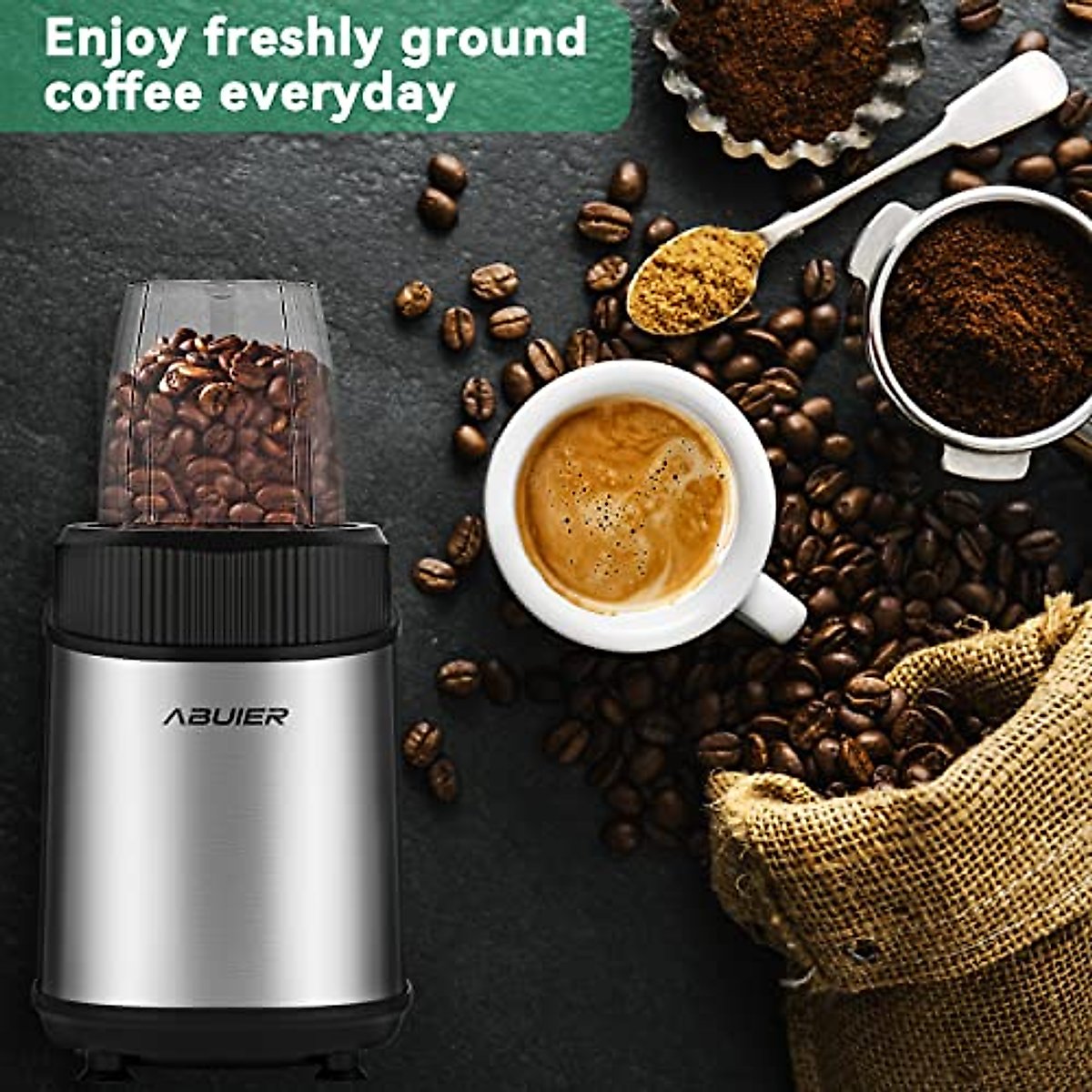 Bullet Blender Smoothie Maker 900W with To-Go Cups, Smoothie Blender, Upgrade 6-Point Blade, Smoothie Blender, Shake Blender Combo for Frozen Drink