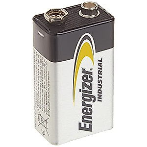 Energizer Industrial 9 Volt Batteries, Alkaline 9v Battery (12 Count)