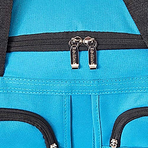 Rockland Rolling Duffel Bag, TURQUOIS, 22"