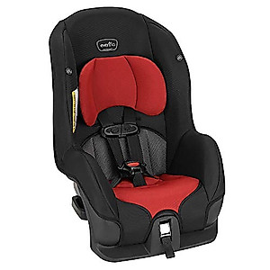 Evenflo Tribute LX 2-in-1 Lightweight Convertible Car Seat, Travel Friendly (Jupiter Red)