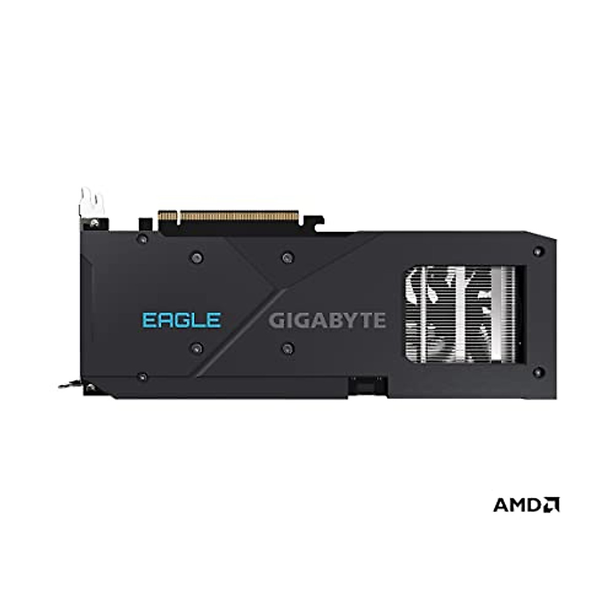 Gigabyte Radeon RX 6600 Eagle 8G Graphics Card, WINDFORCE 3X Cooling System, 8GB 128-bit GDDR6, GV-R66EAGLE-8GD Video Card