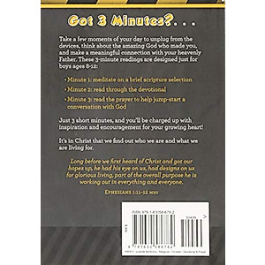 3-Minute Devotions for Boys: 90 Exciting Readings for Men Under Construction