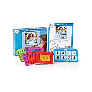 hand2mind Learn to Read With BOB Books & VersaTiles Beginning Readers Set, Early Reader Books, Phonemic Awareness Workbook, Preschool Activity Books, Educational Books for Toddlers, Science of Reading