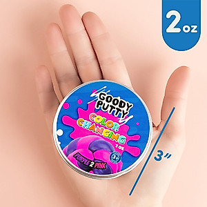 Color Changing Putty Fidget Toy for Kids Stress Relief and Therapy and Great ADHD Fidget Putty Toy That Changes Colors