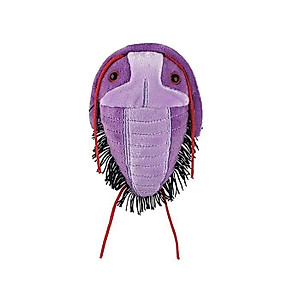 GIANT MICROBES Fuzzy Fossils Trilobite Plush - Learn About Fossils and Prehistoric Creatures, Unique Gift for Family, Friends, Scientists, Nature Lovers and Dinosaur Fans