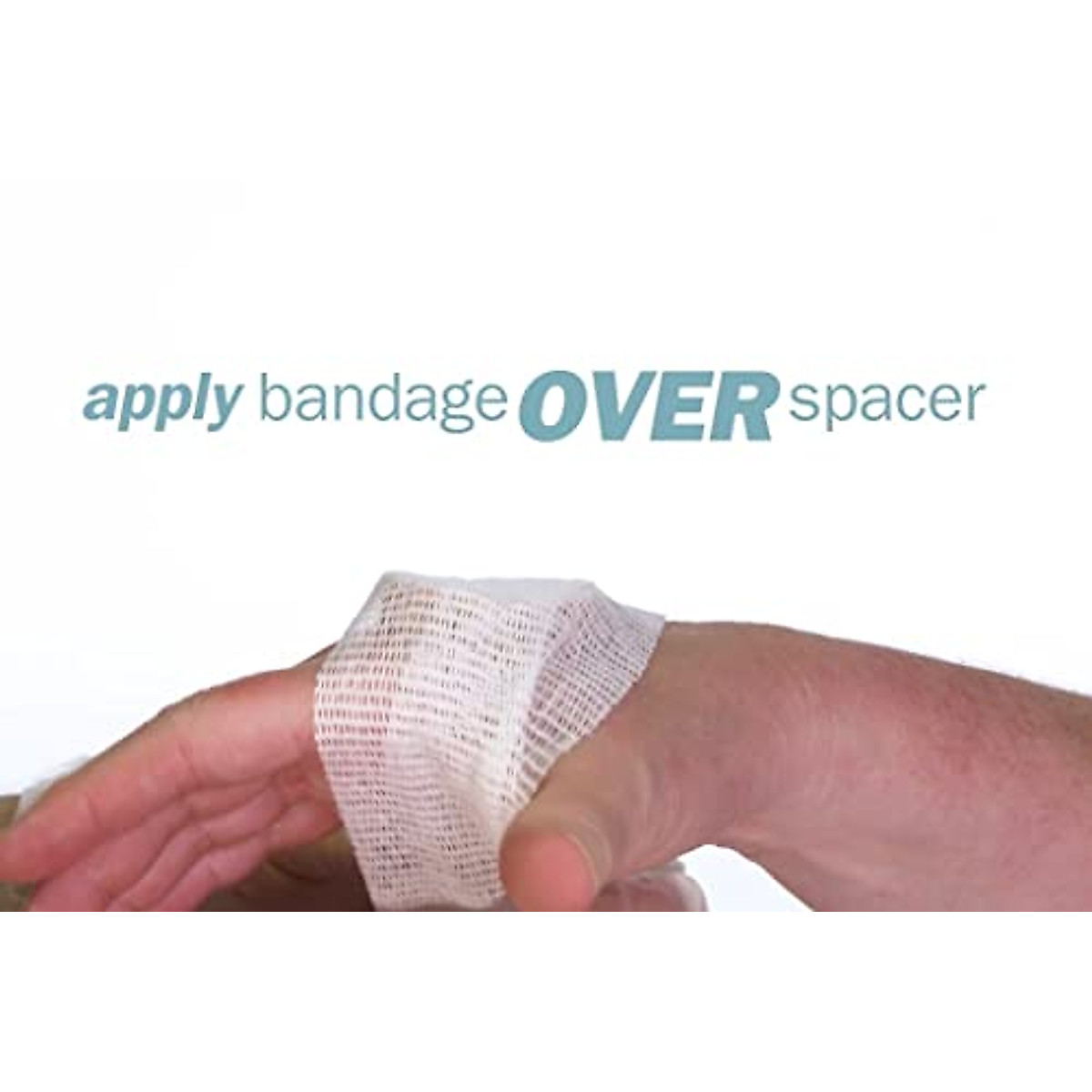 Jokari Healing Spacers 3 Pack for Small Scrapes, Scratches or Burns. Place Medical Grade Silicone Ring Around Affected Area, Wrap With Bandage, Secure With Tape to Allow for Airflow and Faster Healing