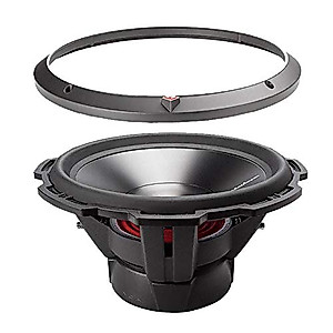 2) ROCKFORD FOSGATE P3D4-15 15" 1200 Watt 4-Ohm Car Audio Subwoofers + Sub Box