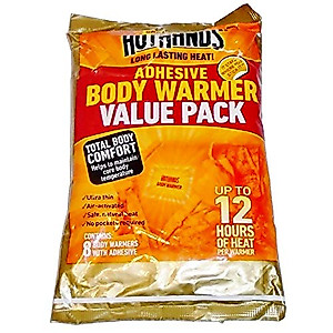 HotHands Body Warmer with Adhesive 8 Warmer Value Pack