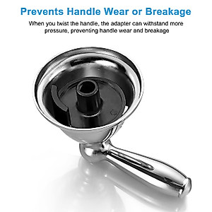 1222 Replacement Cartridge with Puller 104421 and Handle Adapter Kit 116653, Compatible with Moen Single Handle Posi Temp Tub Shower Faucet