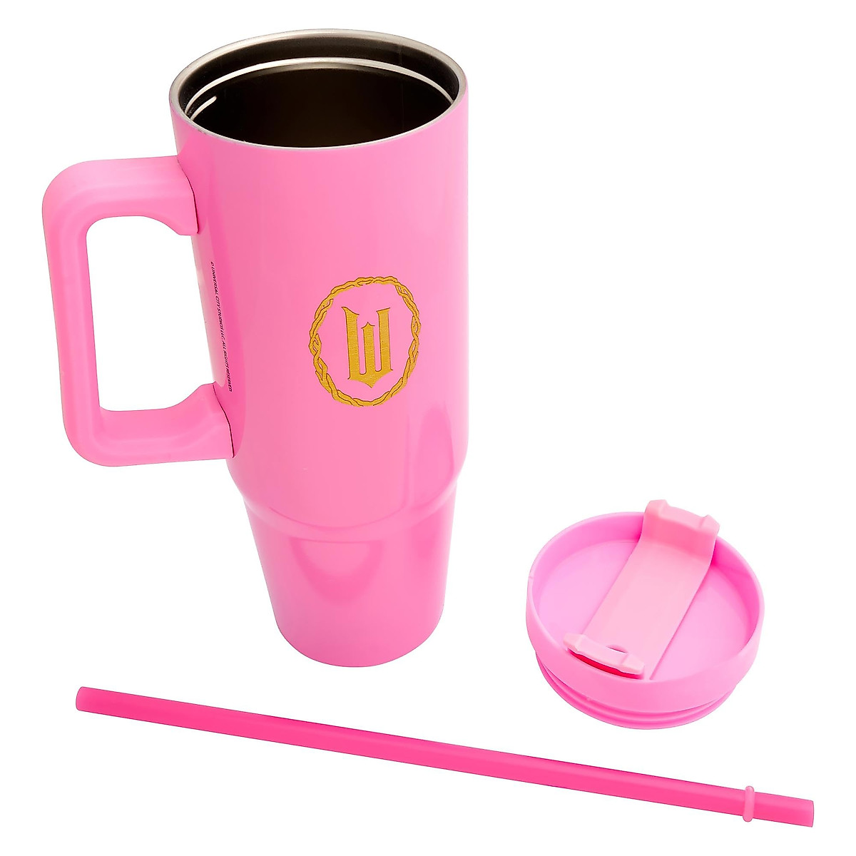 WICKED 900ml Insulated Tumbler with Straw and Lid | Official Merchandise by Polar Gear Movie Themed Travel Tumbler Cup | Double Wall Stainless Steel Tumbler Insulated Cup