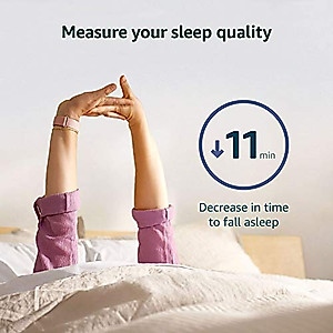 Amazon Halo Band - Medium – Measure how you move, sleep, and sound – Designed with privacy in mind - Black + Onyx