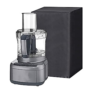 PASONIKA Food Processor Cover, Countertop Appliances Dust Resistant Protector, Black