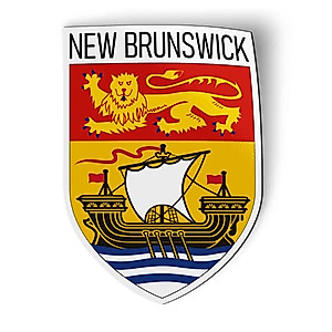 New Brunswick Canada Canadian Province - Flexible Magnet - Car Fridge Locker - 5"
