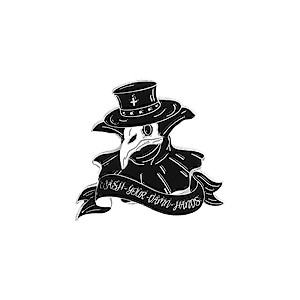 Plague Doctor Bulk Enamel Pins Set Anime Pins for Backpacks Aesthetic Gothic Punk Pins for Jackets Hats Clothes