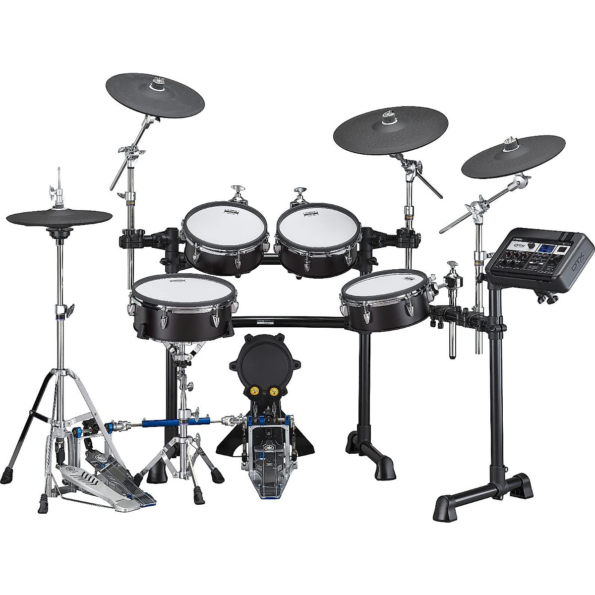 Yamaha DTX8K-M Electronic Drum Set w/Mesh Pads, Black Forest