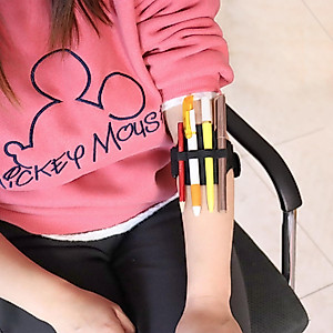 rainbowstar Pen armband Pens Pencil Holder Perfect for Carpenters Construction Workers Bartenders Waiters Chefs Nurses